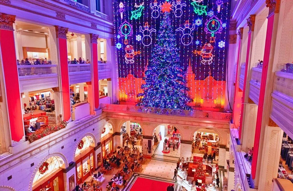 Wanamaker Holiday Light Show & Dickens Village Shine On in 2025 ...